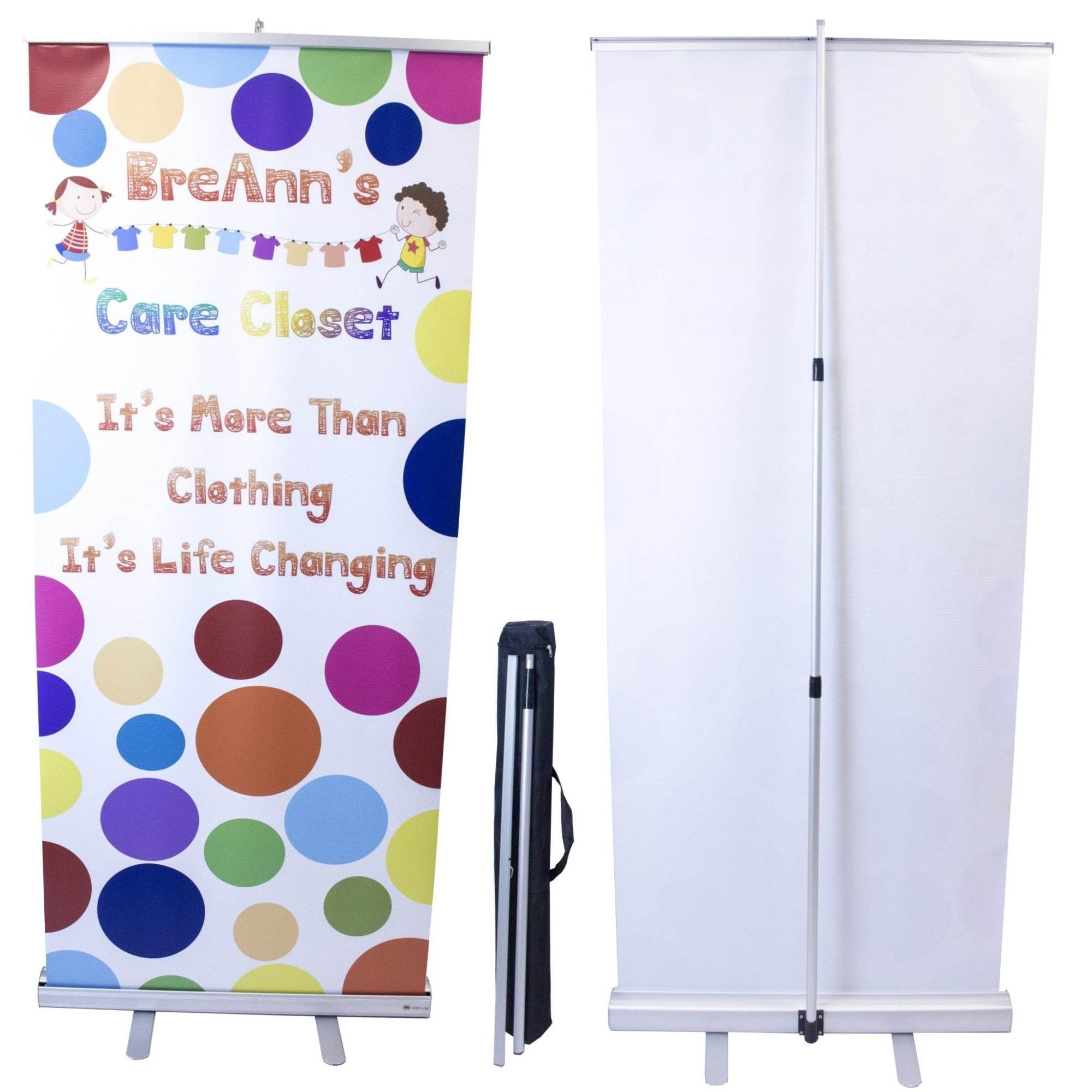 Step And Repeat Backdrop 8x10 With Banner Stand - Titans Of Print Miami