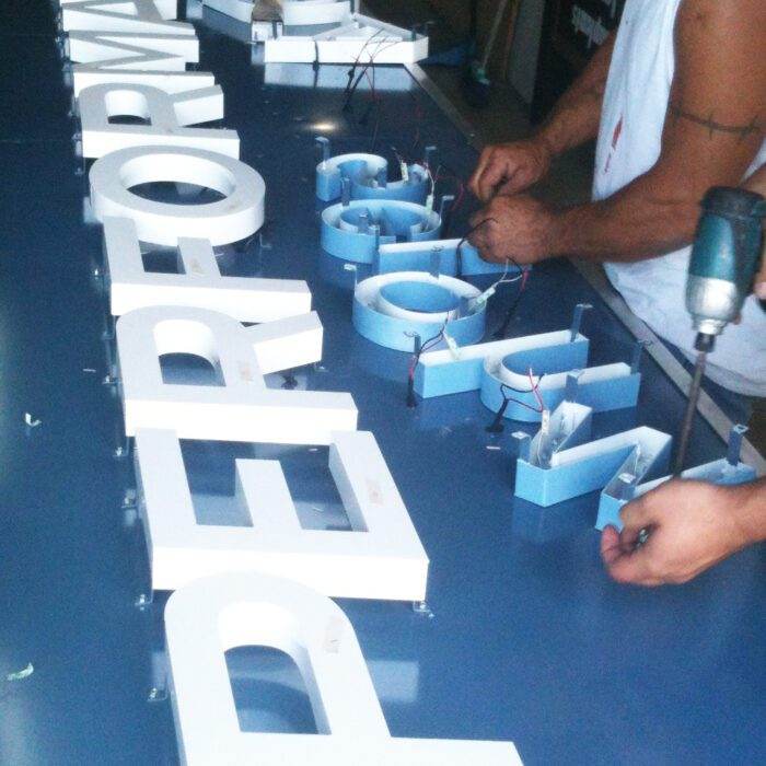 LED Channel Letter Signs | Titans Of Print And Signs Miami