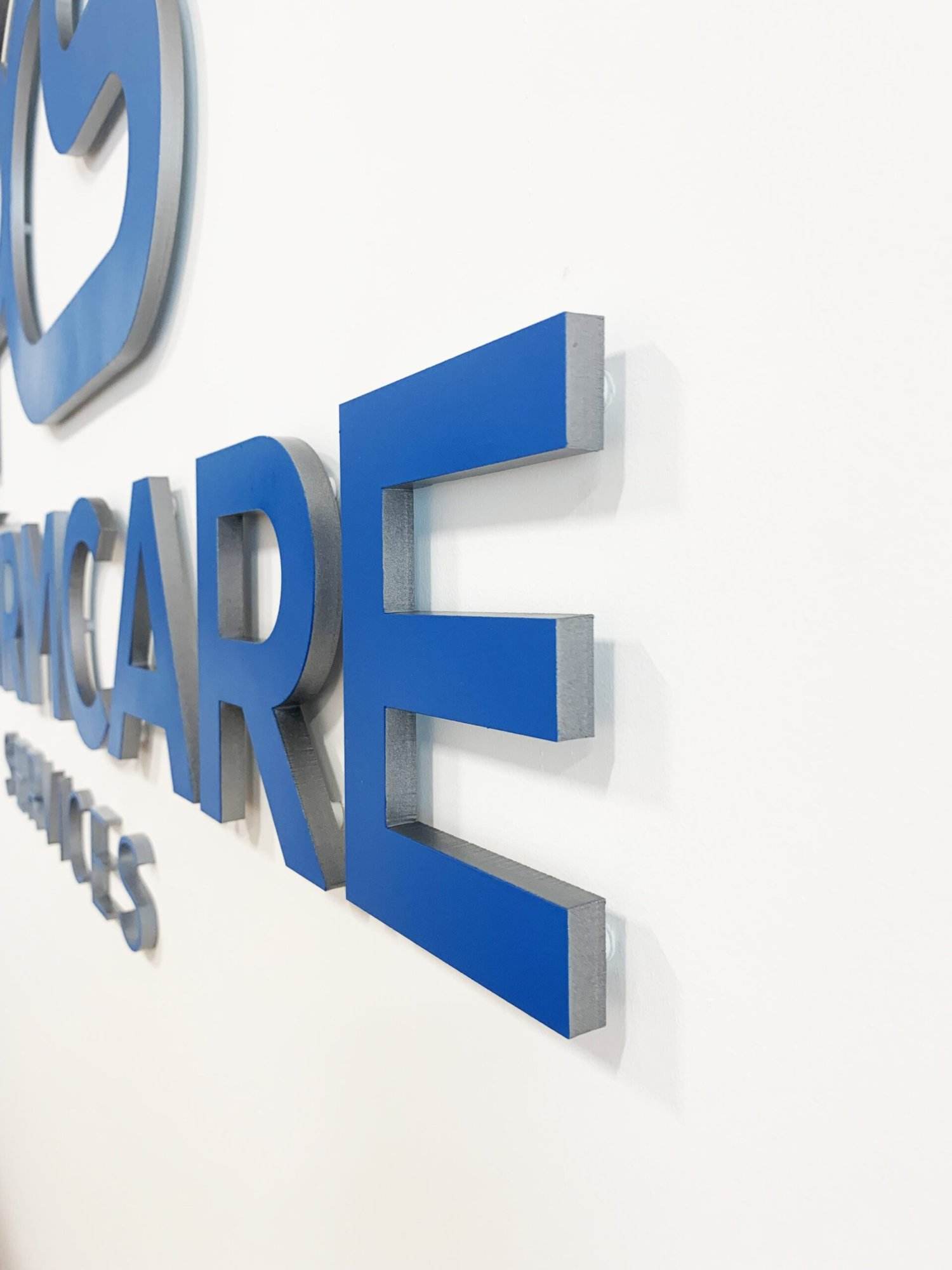 3D Logo Interior Office Signage - Titans Of Print Miami