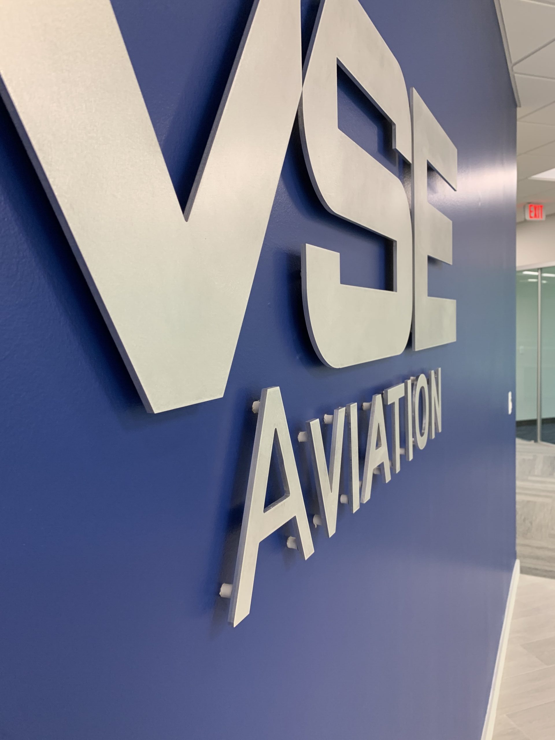 3D Logo Interior Office Signage - Titans Of Print Miami