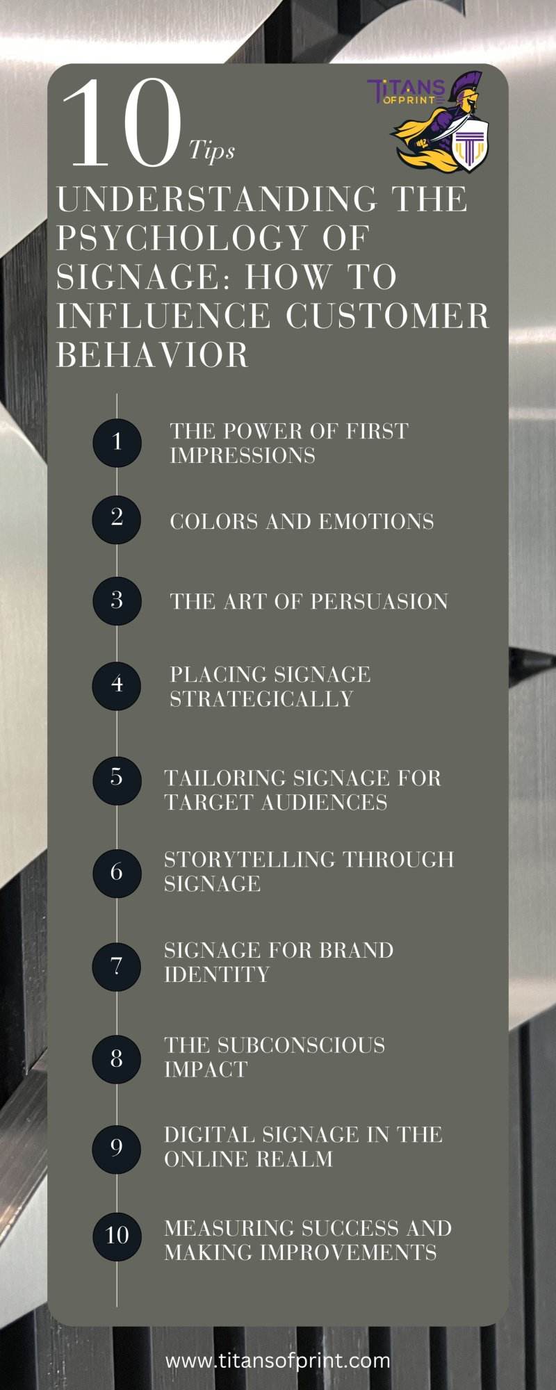 Understanding The Psychology Of Signage: How To Influence Customer Behavior