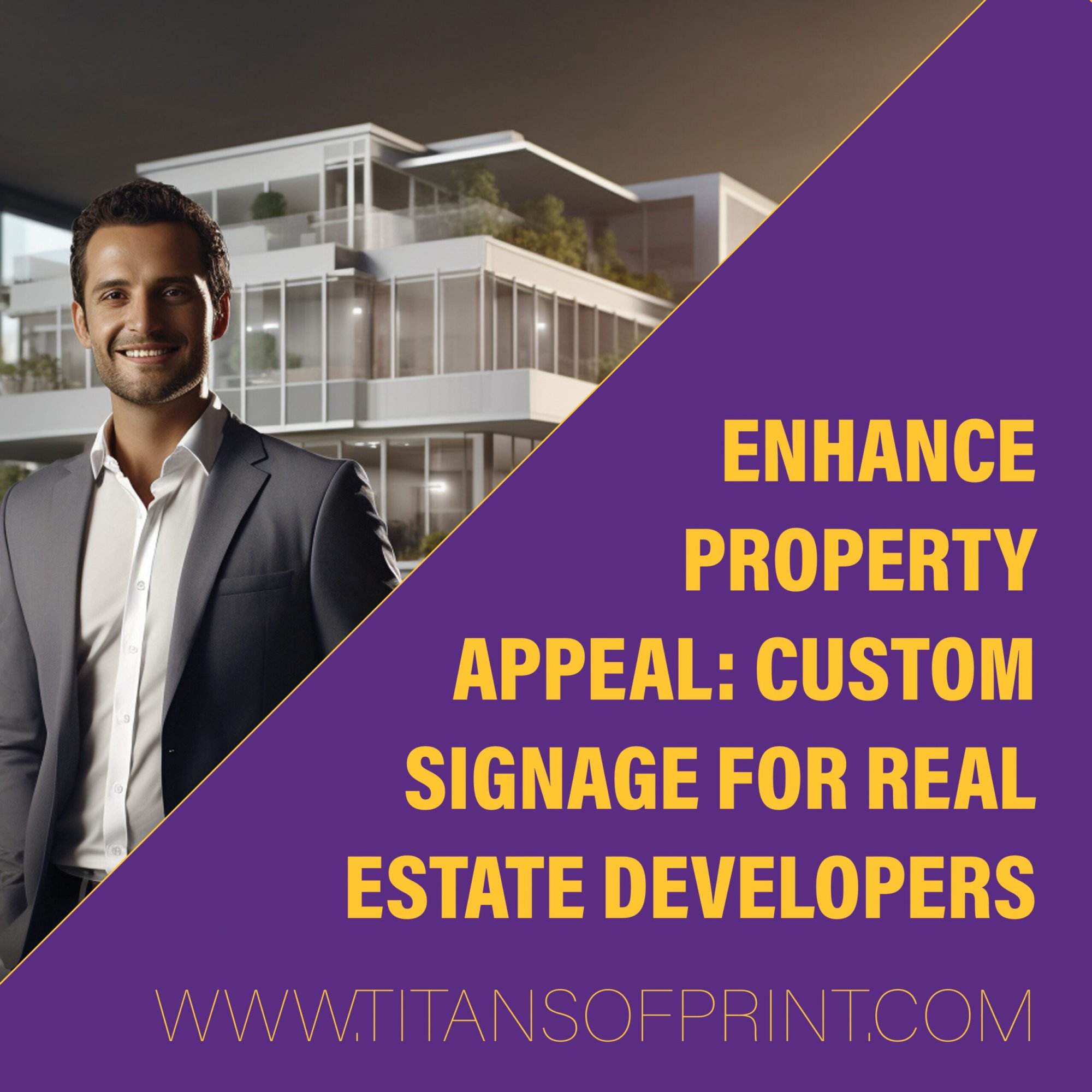 Enhance Property Appeal: Custom Signage For Real Estate Developers