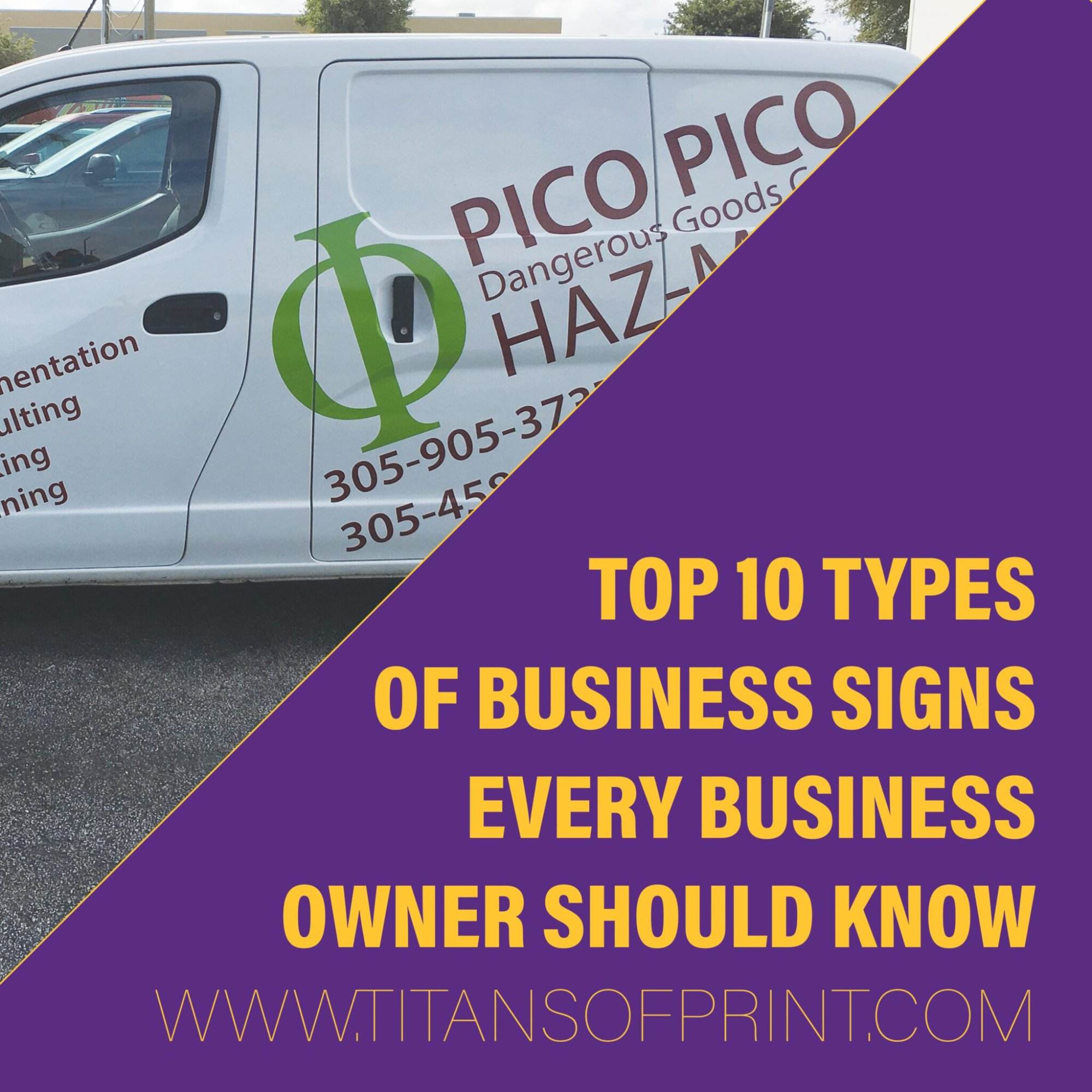 Top 10 Business Signs Every Business Owner Should Know